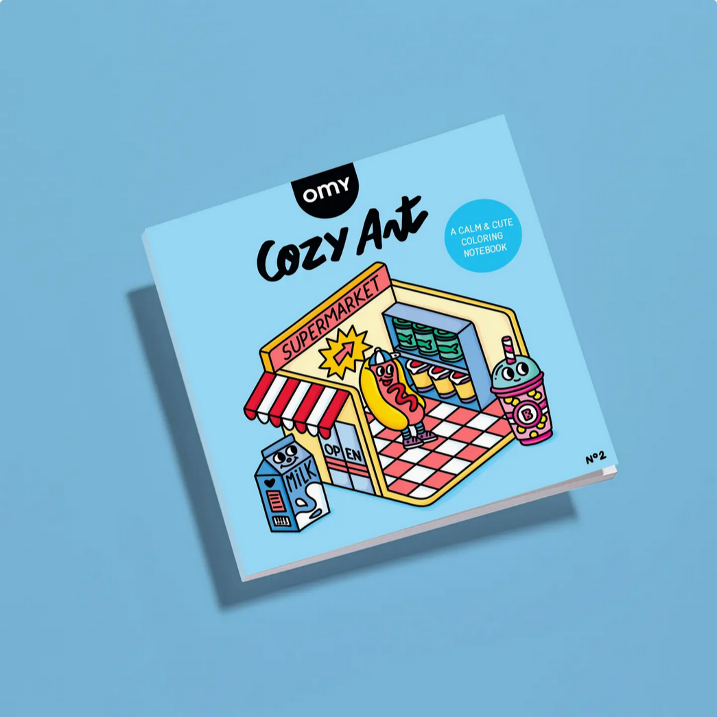 Cozy Coloring Book Supermarket – TANTRUM