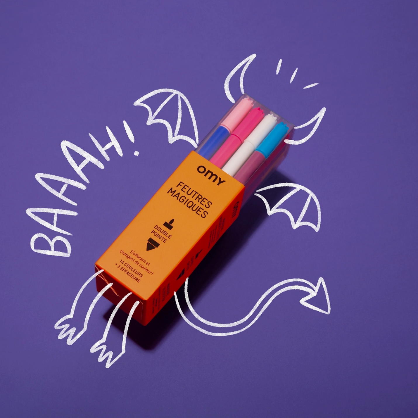 16 "Magic" Markers -double point – TANTRUM