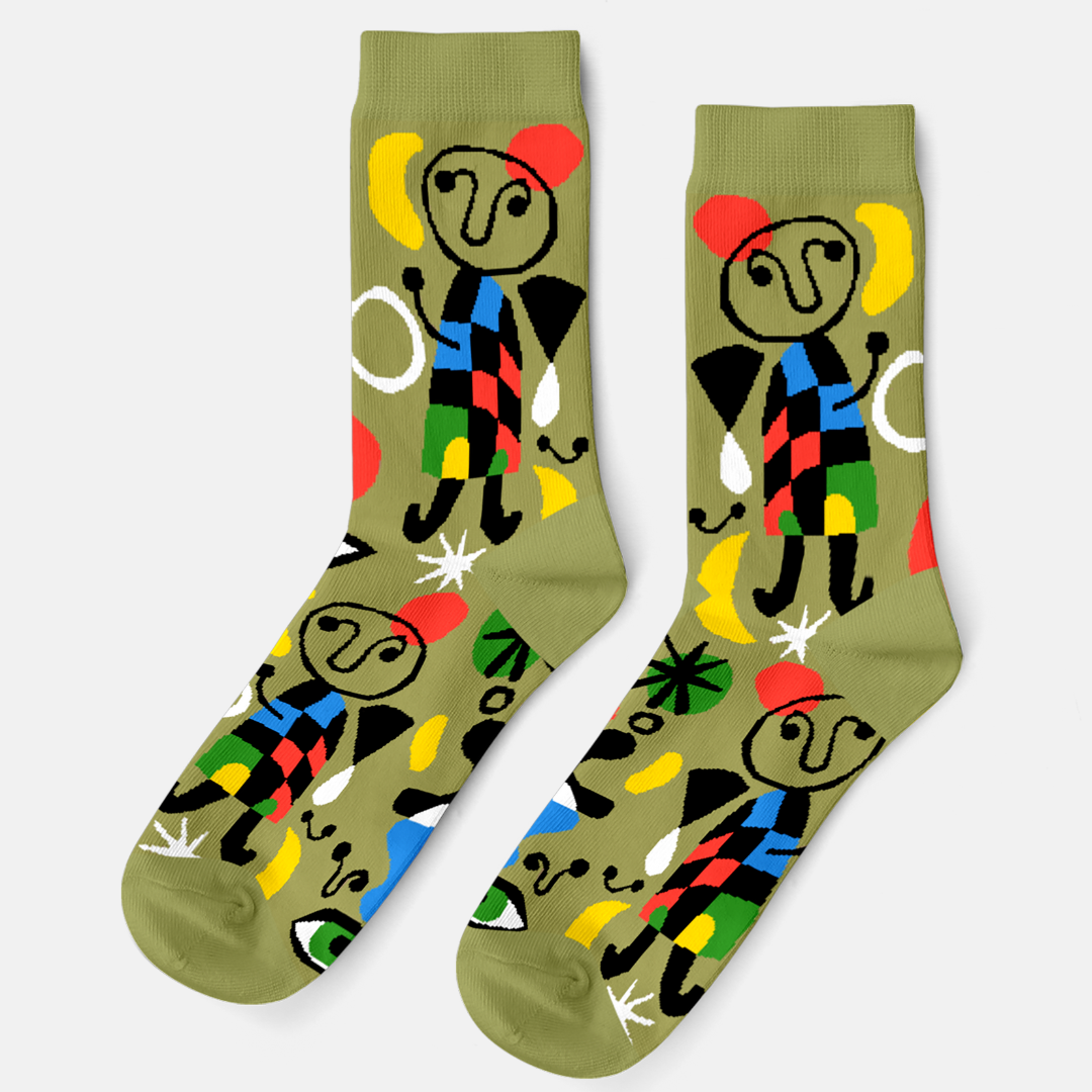Miró - Large Crew Socks – TANTRUM