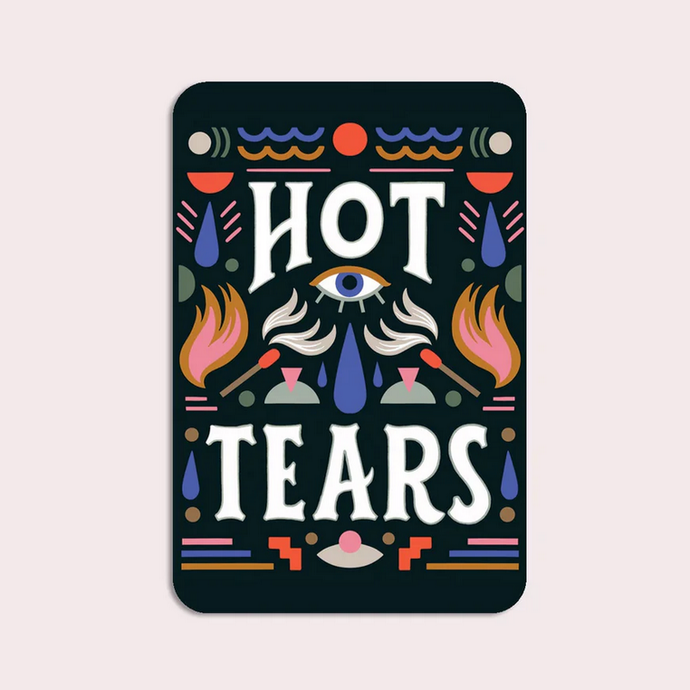 Hot Tears Vinyl Sticker – TANTRUM